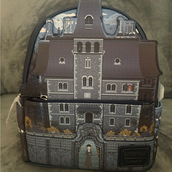Loungefly | Accessories | Loungefly Wednesday Nevermore Academy Figural ...